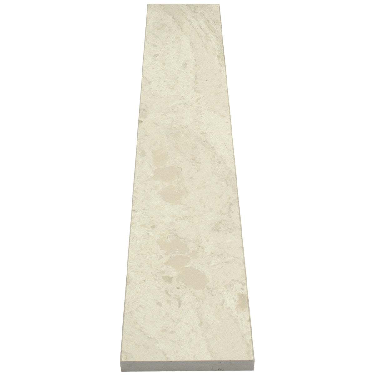 Madreperola Creamy Beige Stone Threshold - Elegant Beige Quartz Piece ...