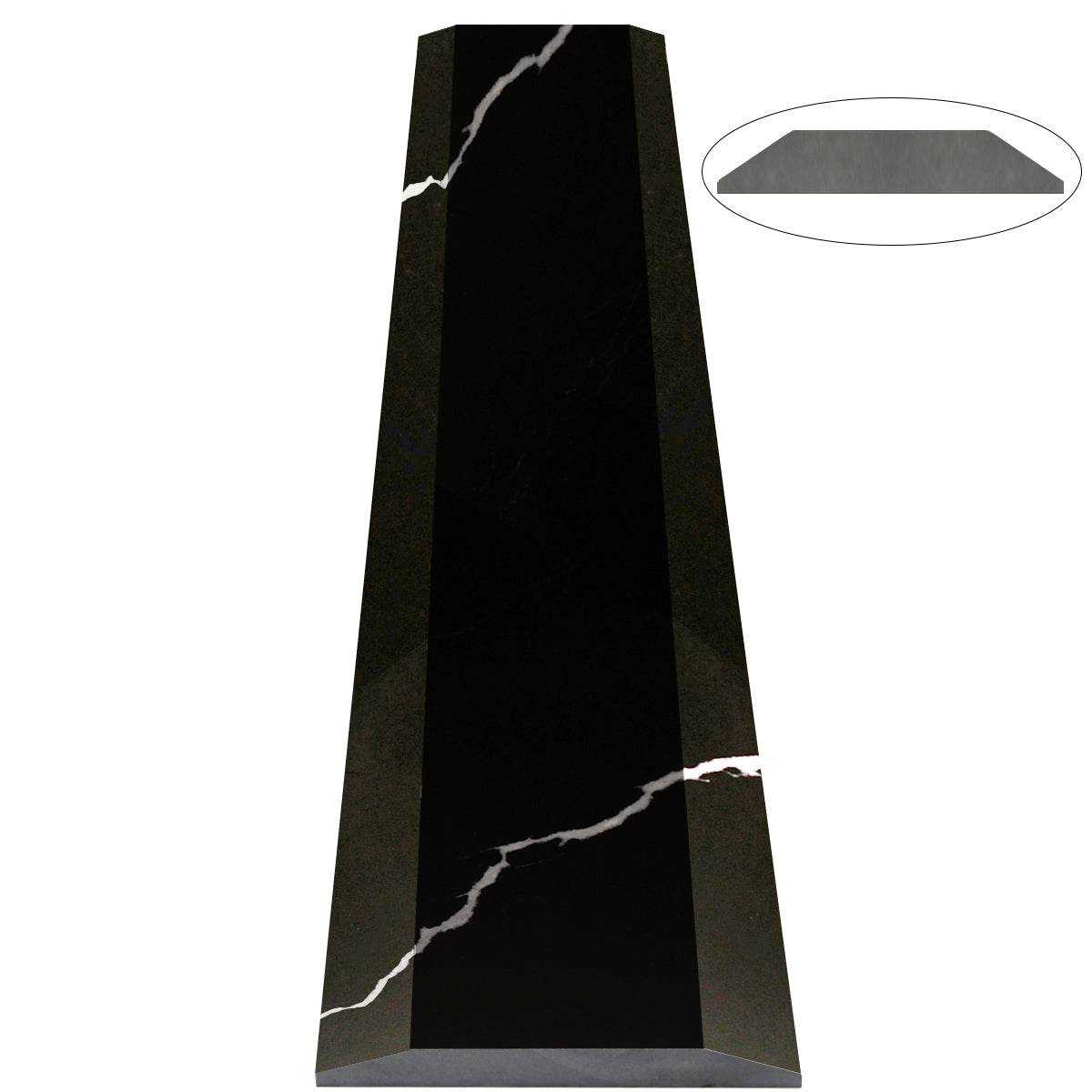 Nero Marquino Black Stone ADA Saddle Threshold - 3/4 Inch Premium ...